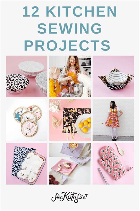 12 Kitchen Sewing Projects See Kate Sew