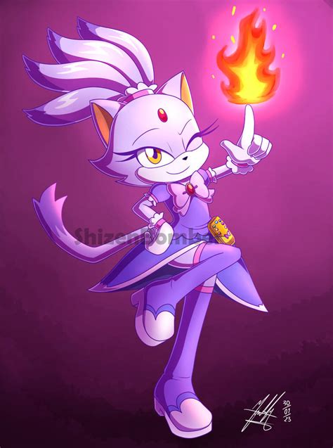 Blaze The Cat Magical Girl By Sailorbomber On Deviantart