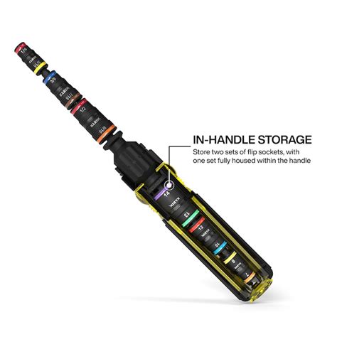 Klein Tools 14 In 1 Impact Rated Flip Socket Set In The Sockets And Socket Sets Department At