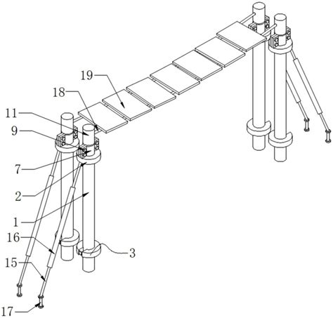 一种光伏电站用大跨度支架的制作方法