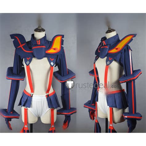 Kill La Kill Ryuko Matoi Fighting Kamui Senketsu Blue Cosplay Costume