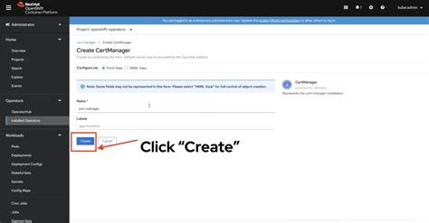 How To Create A Tlsssl Certificate With A Cert Manager Operator On