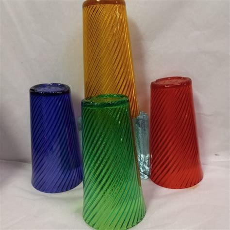 Creativeware Dining Vintage Set Of 4 Creativeware Tumblers Acrylic