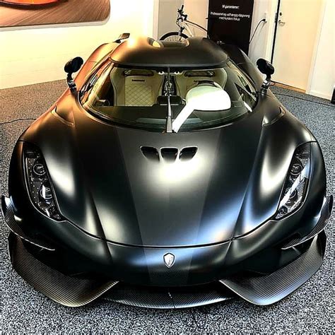 Koenigsegg Regera In Black Luxury Sports Car