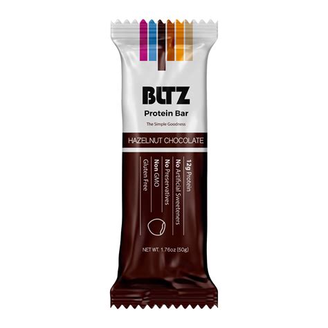Bar Hazelnut Chocolate Bar Bltz Made By Nature