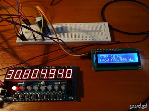 dds ad9850 i arduino wyśw lcd elektronika radiotechnika komputery