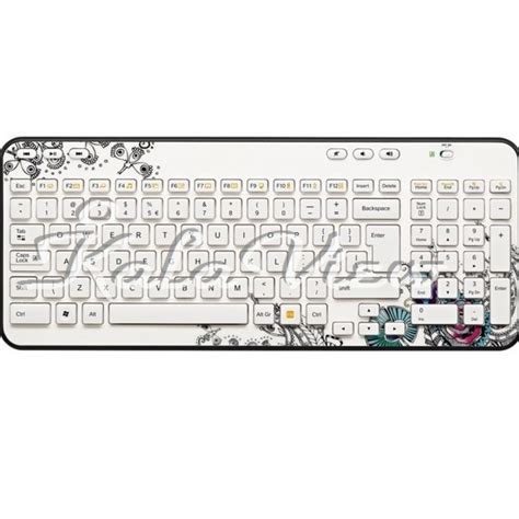 Logitech K360 Wireless Keyboard Floral Foray Computer Keyboard