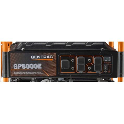 Generac Gp8000e 8000w10000w Gas Generator Manufacturer Refurbished