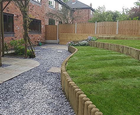 Unilog Timber Retaining Walls For Private Garden Mandm Timber Esi