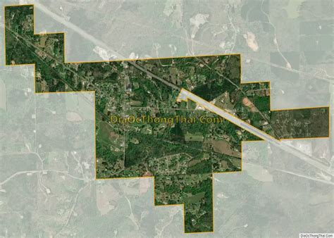 Map Of Coker Town Thong Thai Real