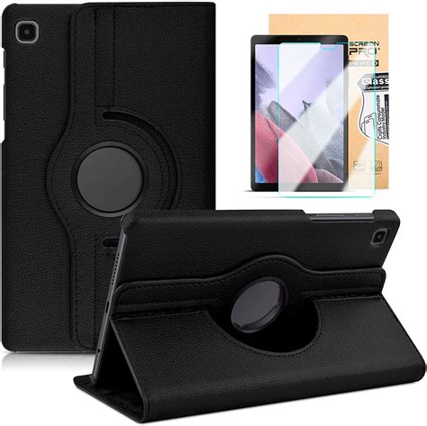 Capa Giratória Para Tablet Samsung Galaxy Tab A 7 Lite 87 2021 Sm T220 T225 Película De