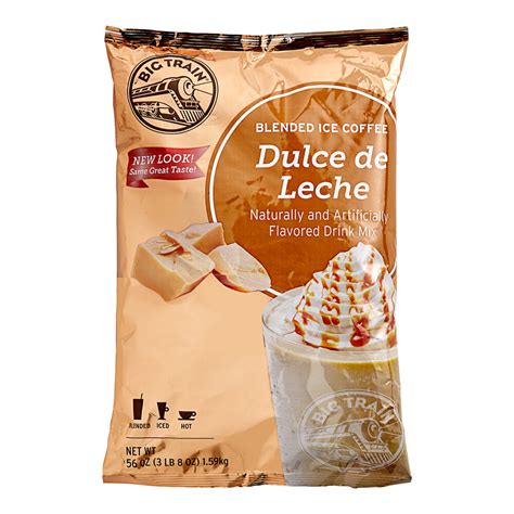 Big Train 35 Lb Dulce De Leche Blended Ice Coffee Mix