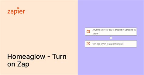 Anytime An Every Day Is Created In Schedule By Zapier Turn Zap Onoff