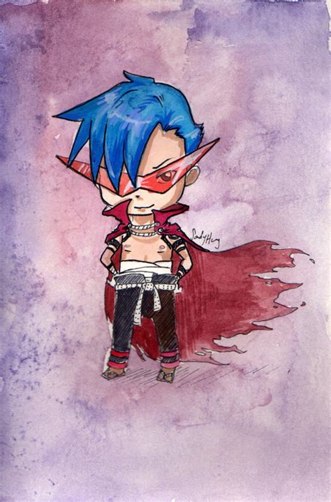 Chibi Kamina Postcard By Sandyhong On Deviantart