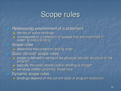 Ppt Names Scopes And Bindings Powerpoint Presentation Free Download