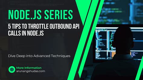 5 Tips To Throttle Outbound Api Calls In Nodejs By Arunangshu Das