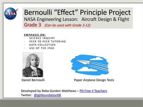 Bernoulli Effect Paper Airplane Engineering Project Pdf