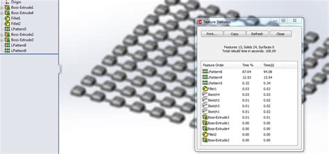 Increasing Performance In Solidworks Patterns Increasing Performance In Solidworks Patterns