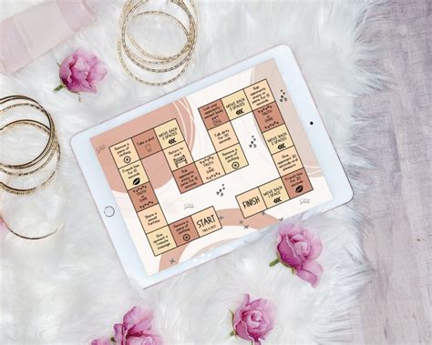 Intimacy Foreplay Board Game For Adult Couples Printable Date Night