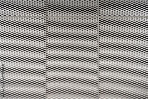 Texture Of Expanded Metal A Mesh Like Construction Material Stock