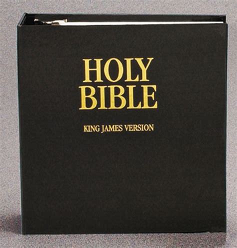 Bibles At Cost Kjv Loose Leaf Bible With Binder Loose Leaf Wide