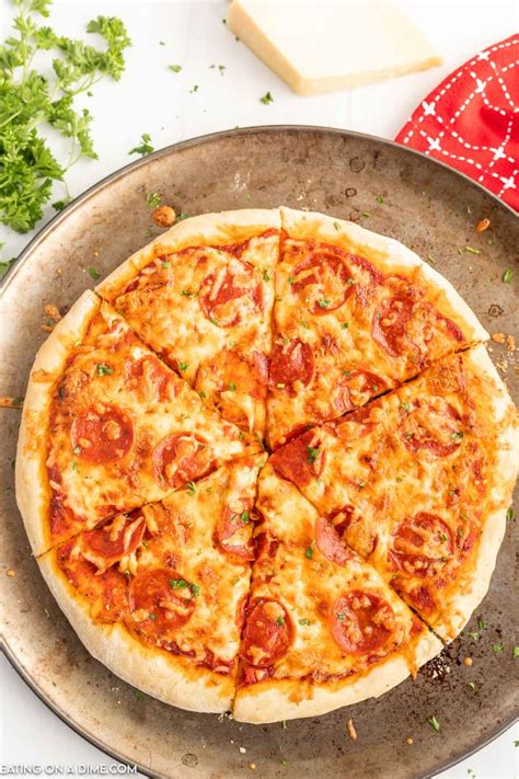 Homemade Pizza Dough Eating On A Dime