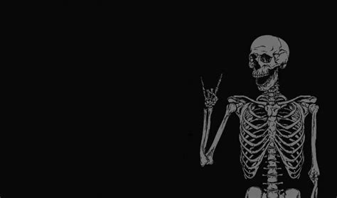 Desktop Wallpaper Skeletons Wallpaper Aesthetic Cute Laptop