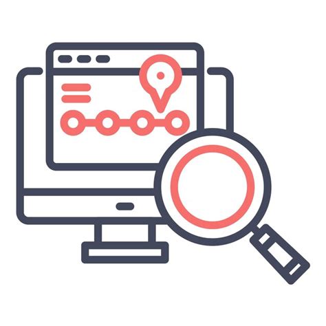 Premium Vector Tracking Vector Illustration Style