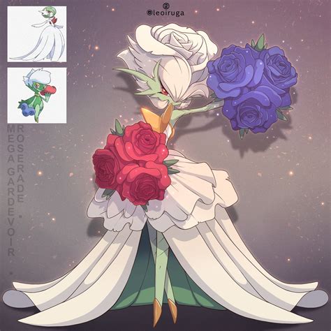 Leoiruga Gardevoir Mega Gardevoir Roserade Nintendo Pokemon