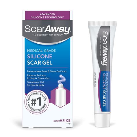 Scaraway Silicone Scar Gel Helps Improve Size Color