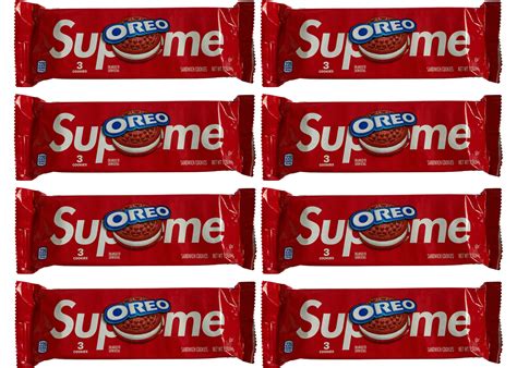 Supreme X Oreo 3 Pack 8x Lot Not Fit For Human Consumption Ss20 Gb