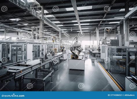 A Factory Transformed By Robots And Advanced Automation Into A Lean Efficient Production Line