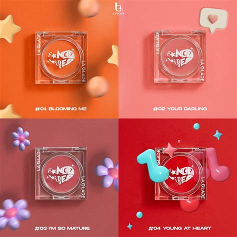 แถมพัฟ พร้อมส่ง Fancy Blush บลัชดำ ลากลาส บลัชออนลากลาส Black Magic Ph