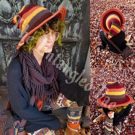 Slouchy Witch Hat Crochet Pattern The Entangled Fae