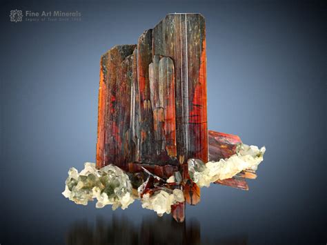 Brookite On Matrix Brk 62 Fine Art Minerals