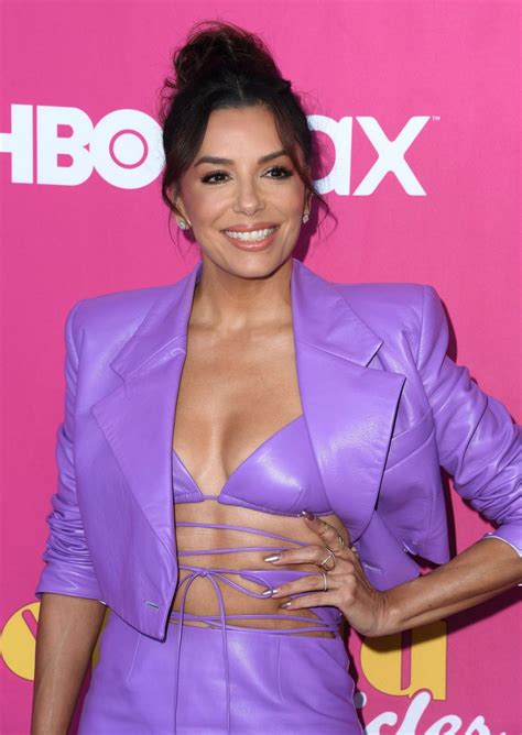 Eva Longoria Sexy In Lavender Leather Suit Photos The Fappening