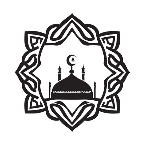 Islamic Ornament Vector Design Illustration Islamic Floral Vector