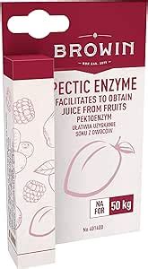 AGROHIT Browin 401400 Pectinase 10 ML, Anti Gelling Agent, More Juice Extraction, for Wine ...