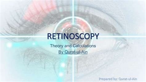 Retinoscopy Pptpptx