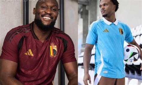 Belgium 202425 Adidas Home And Away Kits Football Fashion