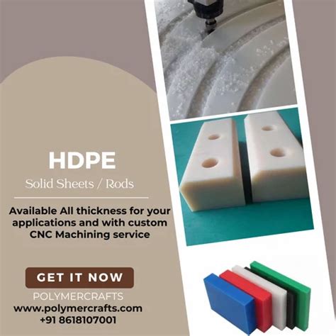 Hdpe Sheet Cnc Machining In Bengaluru Id 26344401333