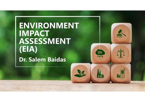 Environment Impact Assessment Eia Pdf