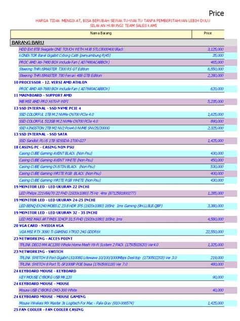 Blessing Komponen 5 November 2022 Pdf Solid State Drive Computer