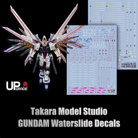 Hg 1144 Mighty Freedom Gundam Hd Waterslide Decals Takara Model
