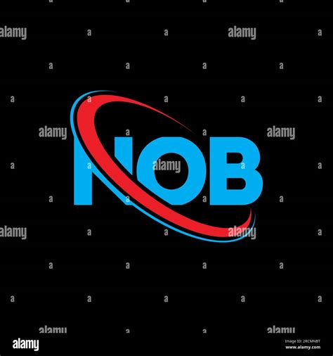 Nob Logo Nob Letter Nob Letter Logo Design Initials Nob Logo Linked