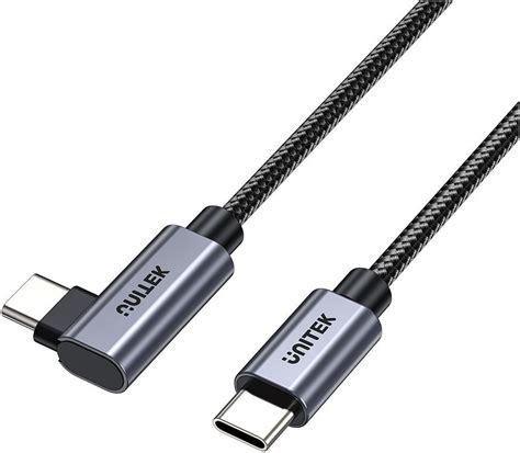 Cab Usb W M Unitek W Usb C Cable Degrees M C Bk M Usb Pd Qc Fast