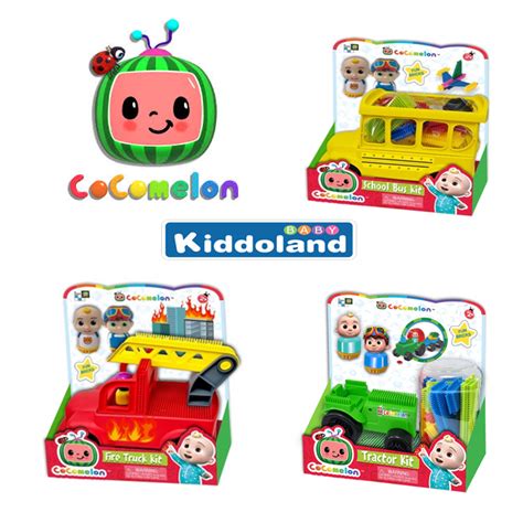 Cocomelon Fun Brick Fire Truck Kit ชุดก่อสร้าง Bristle Block Th