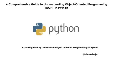 Understand Oop In Python With One Article By Julian Herrera