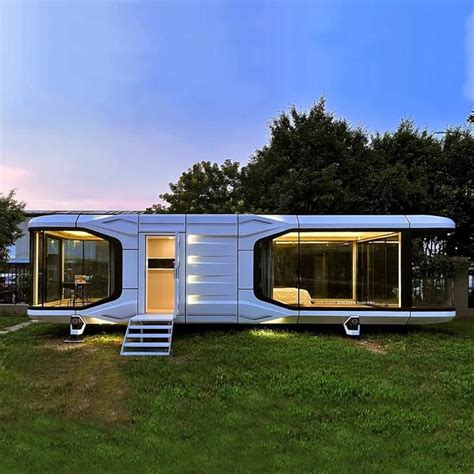 Prefab House Cube This Nestron Cube Tiny Smart Home Has Built In Ai