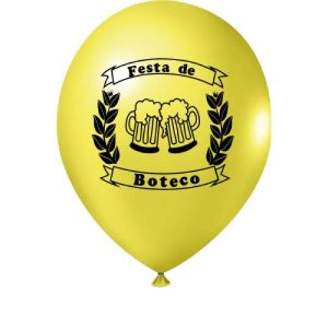 25 Bexigas Balão Decoração Buteco Festa Buteco Mais Cor Em Promoção Na